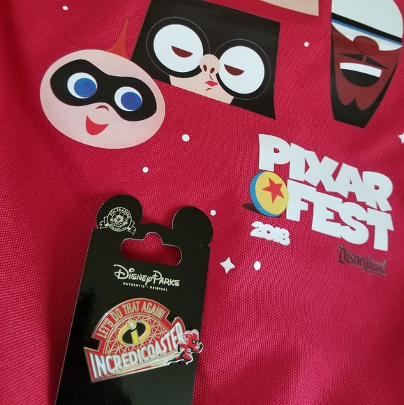 Disney | Bags | Disney Pixar Incredibles Back Pack Pin | Poshmark